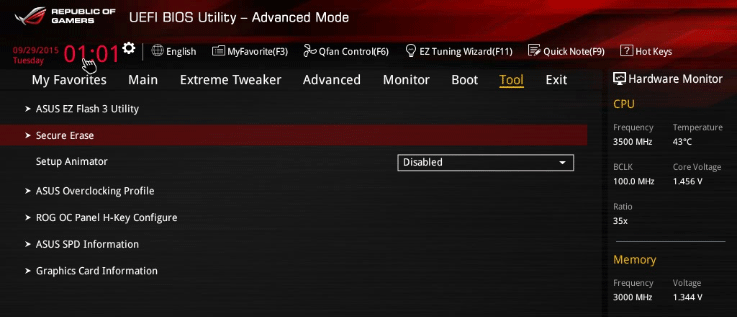 HPとASUSのセキュア消去ツールを使用する方法をご紹介します