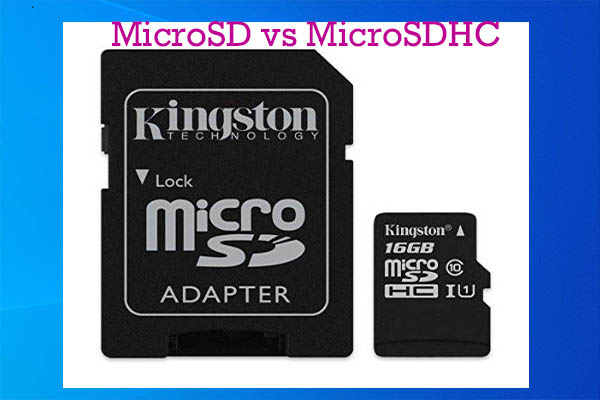 MicroSDとMicroSDHCの違いを解説