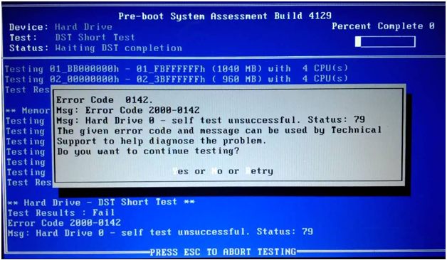 修正：ハードディスクショート DSTチェックに失敗しました - MiniTool Partition Wizard